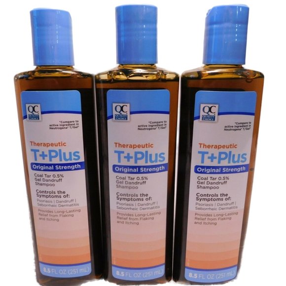 Quality Choice | Hair | T Plus Coal Tar Gel Dandruff Shampoo Comparable ...